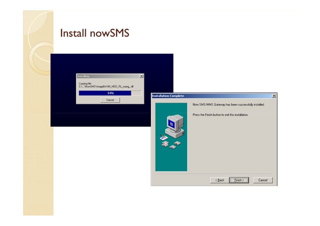 Sms gateway using now sms | PDF