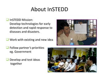 InSTEDD's SMS Collaboration Presentation in Mekong ICT Camp 2010 | PPTX
