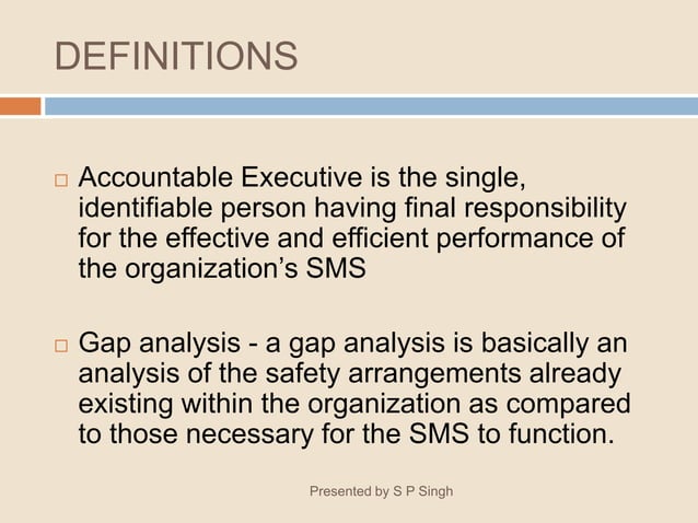 Sms Implementation Phase 1 | PPT