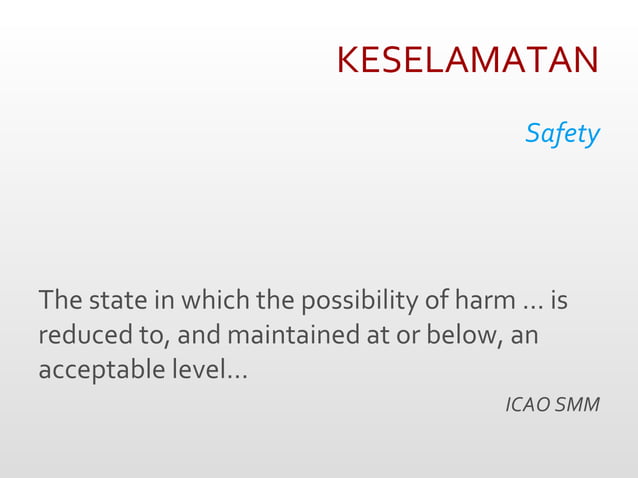 Safety Management Systems - Workshop - DGCA SAG Members | PPT