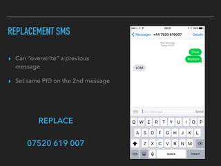 SMS Can do What? | PPT