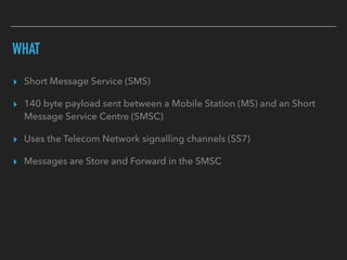 SMS Can do What? | PPT