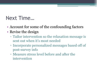 Sms intervention lacagnina | PPTX | Mental Health | Diseases and Conditions