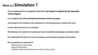 System Modeling & Simulation Introduction | PPTX | Computing | Technology & Computing