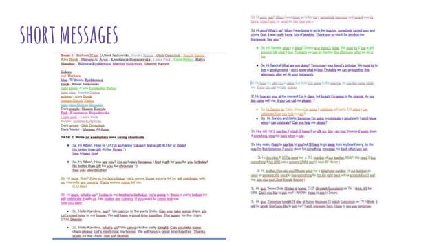 Sms language activities | PPT