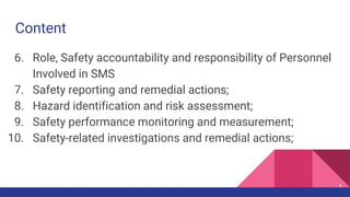 Safety Management System Manual | PDF