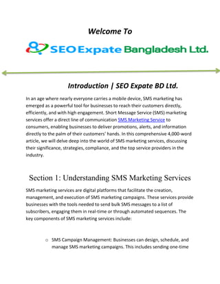 Introduction | SEO Expate BD Ltd. | PDF
