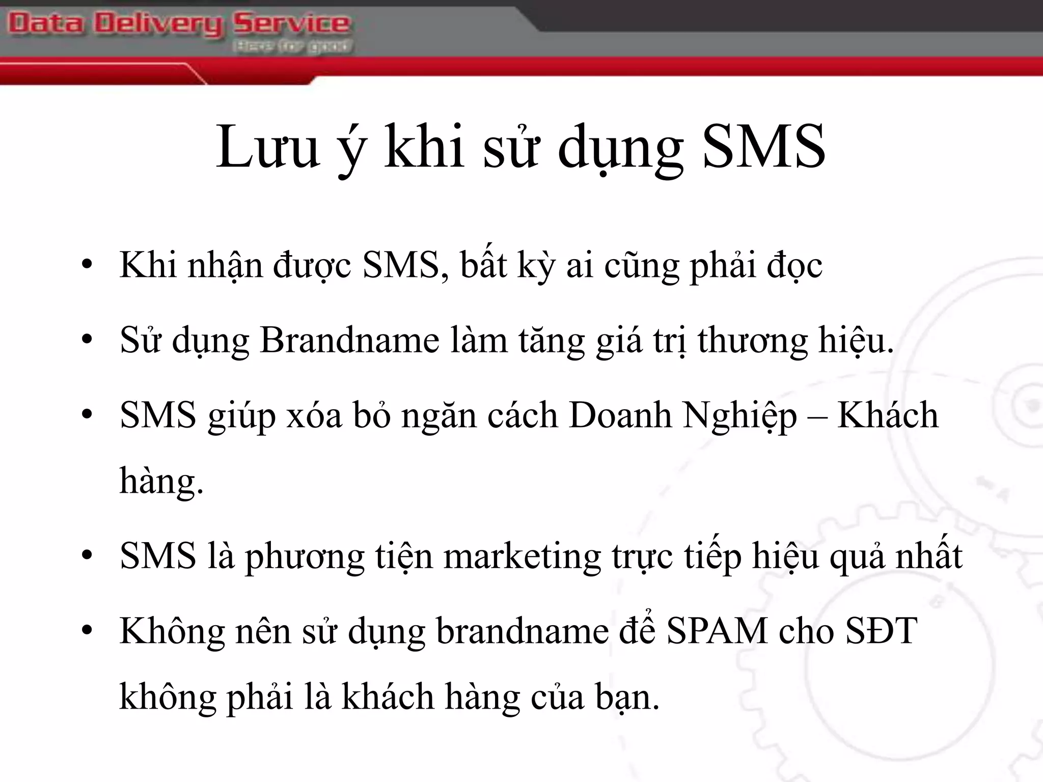 Sms marketing training document | PPT