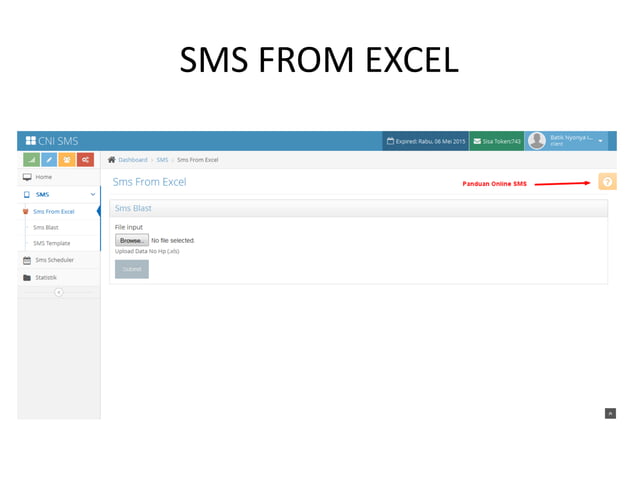 Citraweb SMS Masking ID | PDF