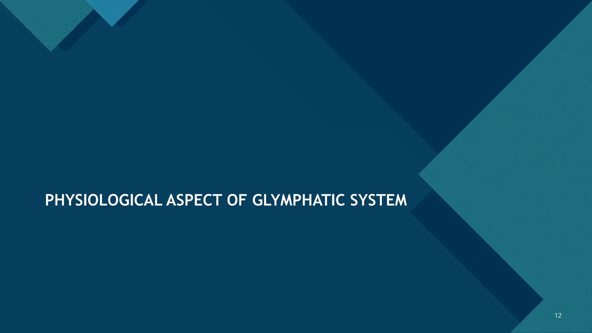 Glymphatic system sms hospital by senior resident | PPTX