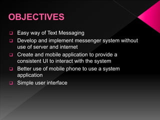 Sms Messenger Application Using Eclipse | PPT