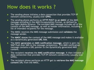 SMS & MMS Technologies | PPTX