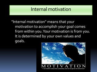 motivation | PPTX
