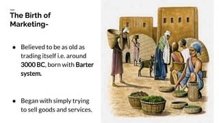 Evolution of marketing | PPTX