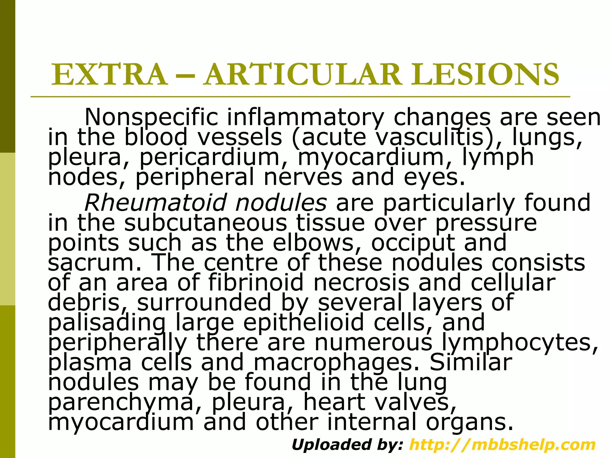 Pathology of the Musculoskeletal Muscles Elaborate | PPT