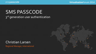 Welcome to the 3rd generation in user authentication | PPT