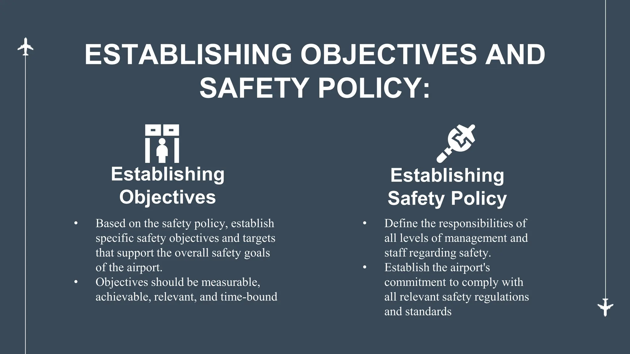 IMPLEMENTATION AND CHALLENGES OF THE ICAO SAFETY MANAGEMENT SYSTEM IN AIRPORTS | PPTX | Aviation ...