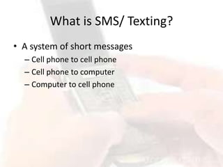 Sms powerpoint | PPTX