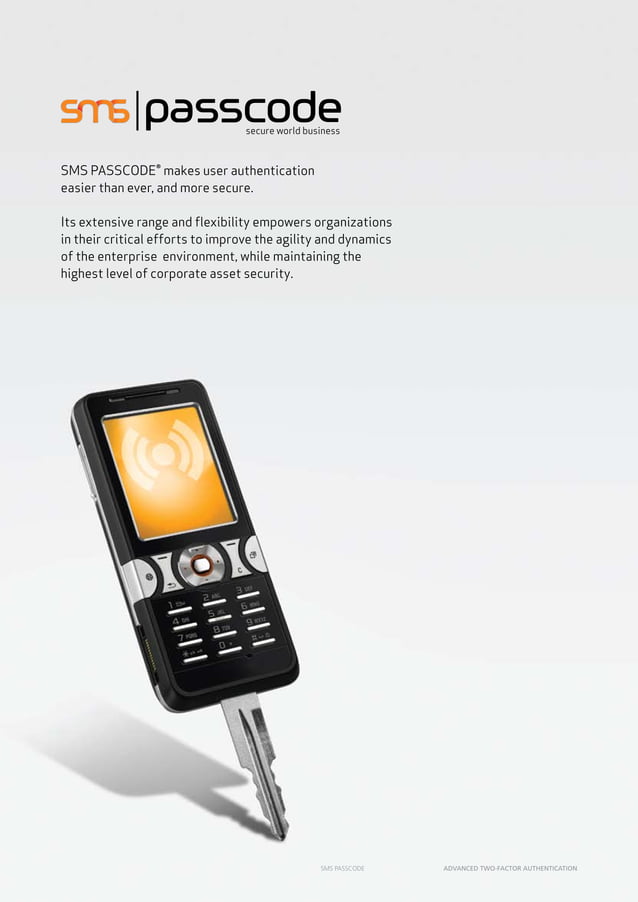 Sms Passcode Product Info | PDF