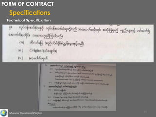 Implementation of Construction Project with Detailed Contract Documents ...