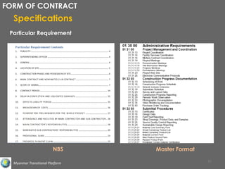 Implementation of Construction Project with Detailed Contract Documents ...
