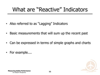Measuring Safety Performance - An Analyst’s Perspective | PPSX