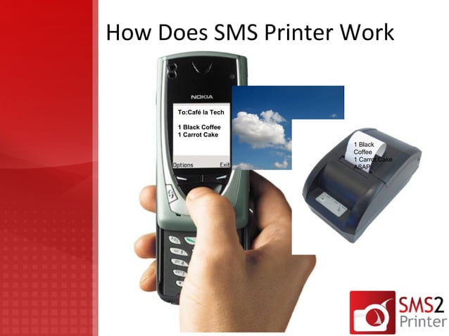 Sms Printer Presentation (2) | PPT | Email | Internet