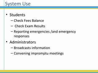 Sms query & response system | PPT