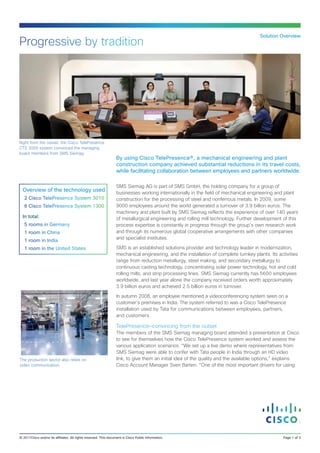 SMS Siemag- Cisco | PDF