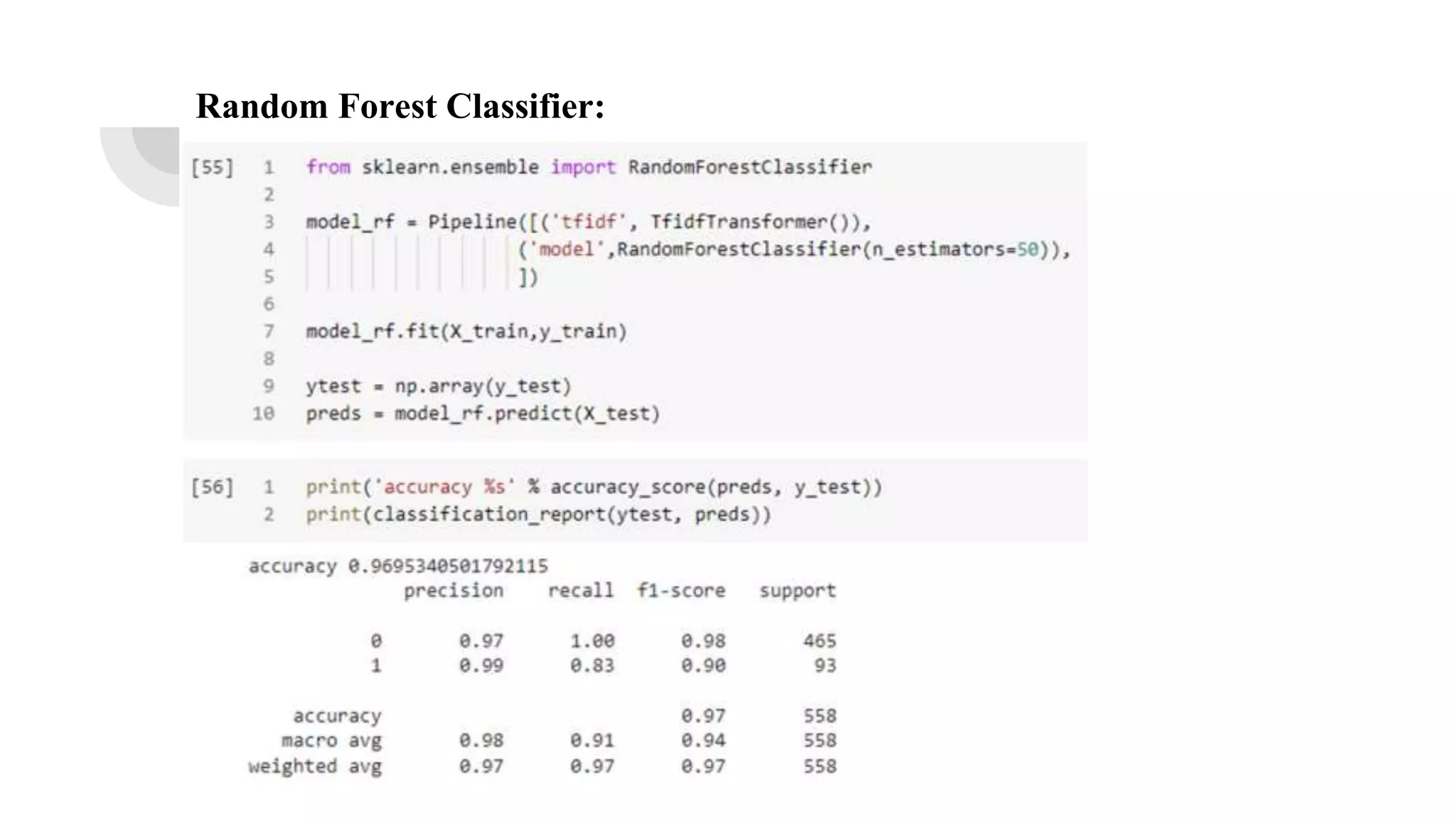 Sms spam classification | PPTX