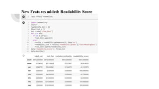 Sms spam classification | PPTX
