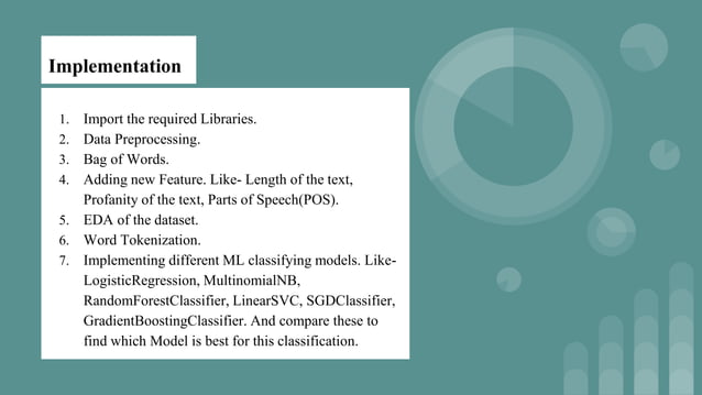 Sms spam classification | PPTX