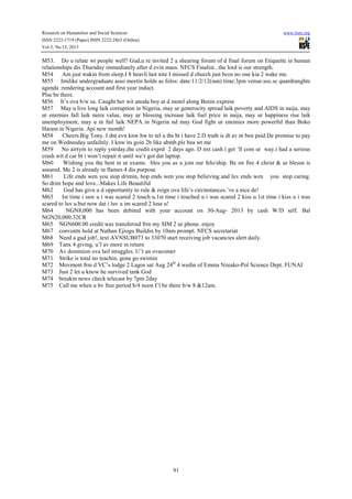 Sms texting among gsm users in nigeria a morpho-syntactic analysis | PDF