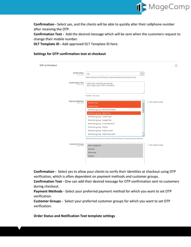 Magento 2 SMS Ultimate Extension | PDF