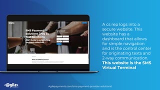 SMS Virtual Terminal or Pay by Text Virtual Terminal | PPT