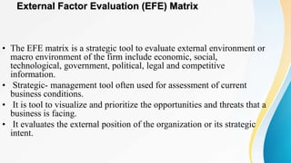 Tootle (IFE and EFE matrix) | PPTX