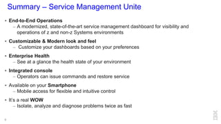 IBM Service Management Suite for z/OS | PPT