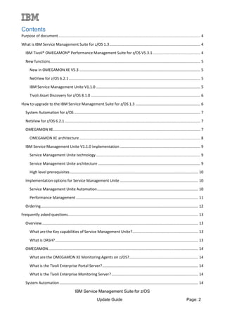 IBM Service Management Suite V1.3.0 Update Guide | PDF | Operating ...