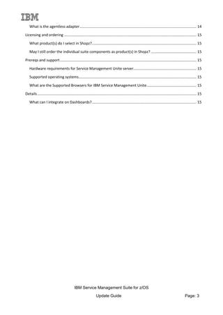 IBM Service Management Suite V1.3.0 Update Guide | PDF | Operating ...