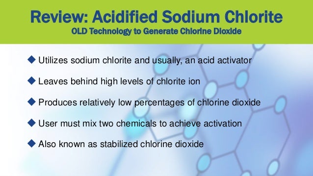 Pure Chlorine Dioxide (ClO2)