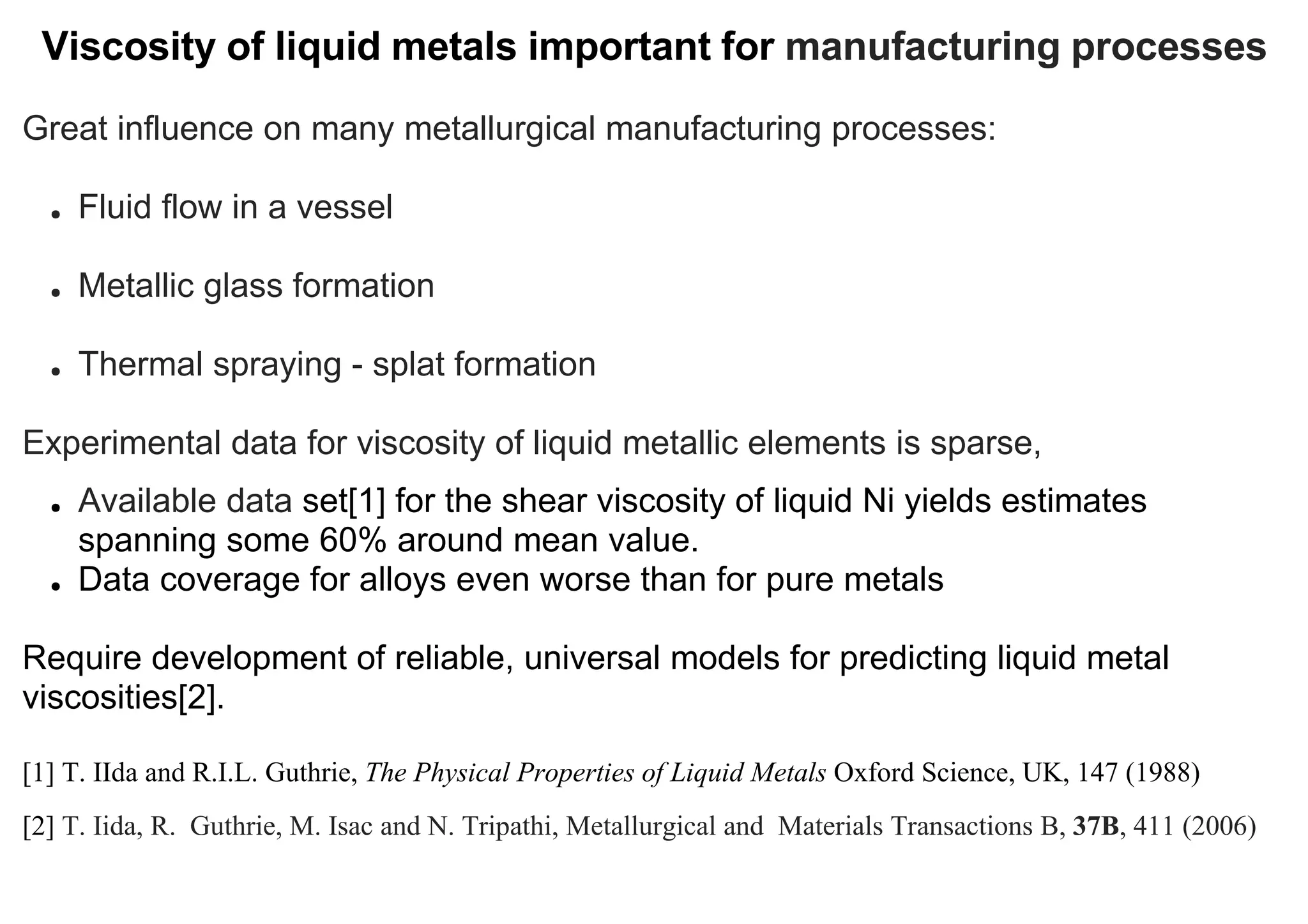 Viscosity of Liquid Nickel | PDF
