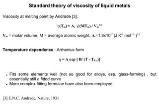 Viscosity of Liquid Nickel | PPT