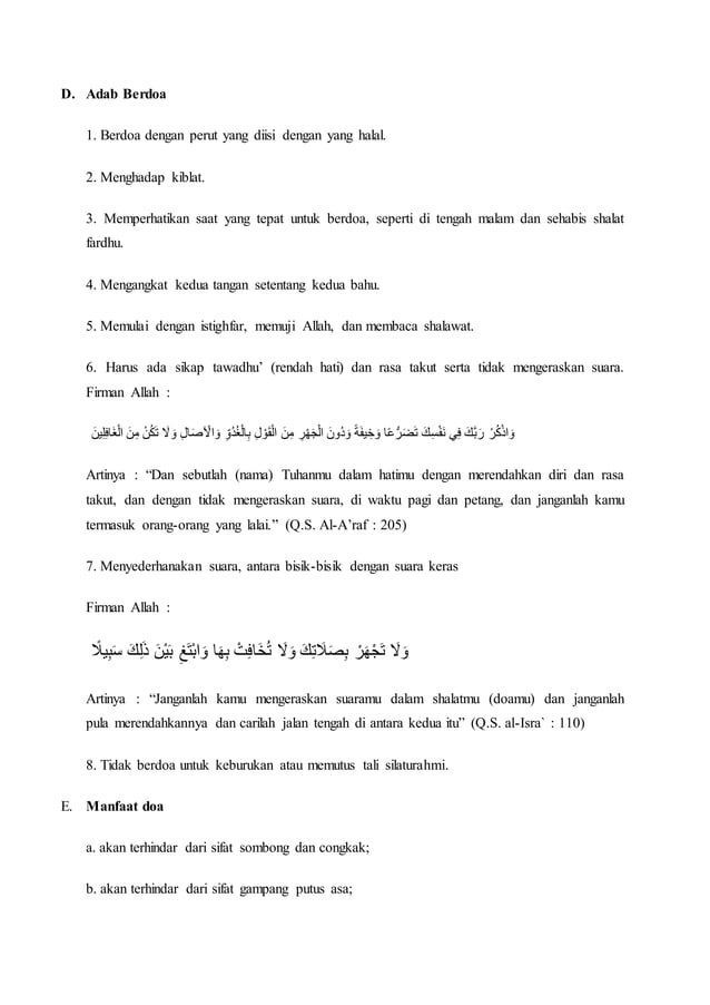 Smt 2 dzikir dan doa | PDF