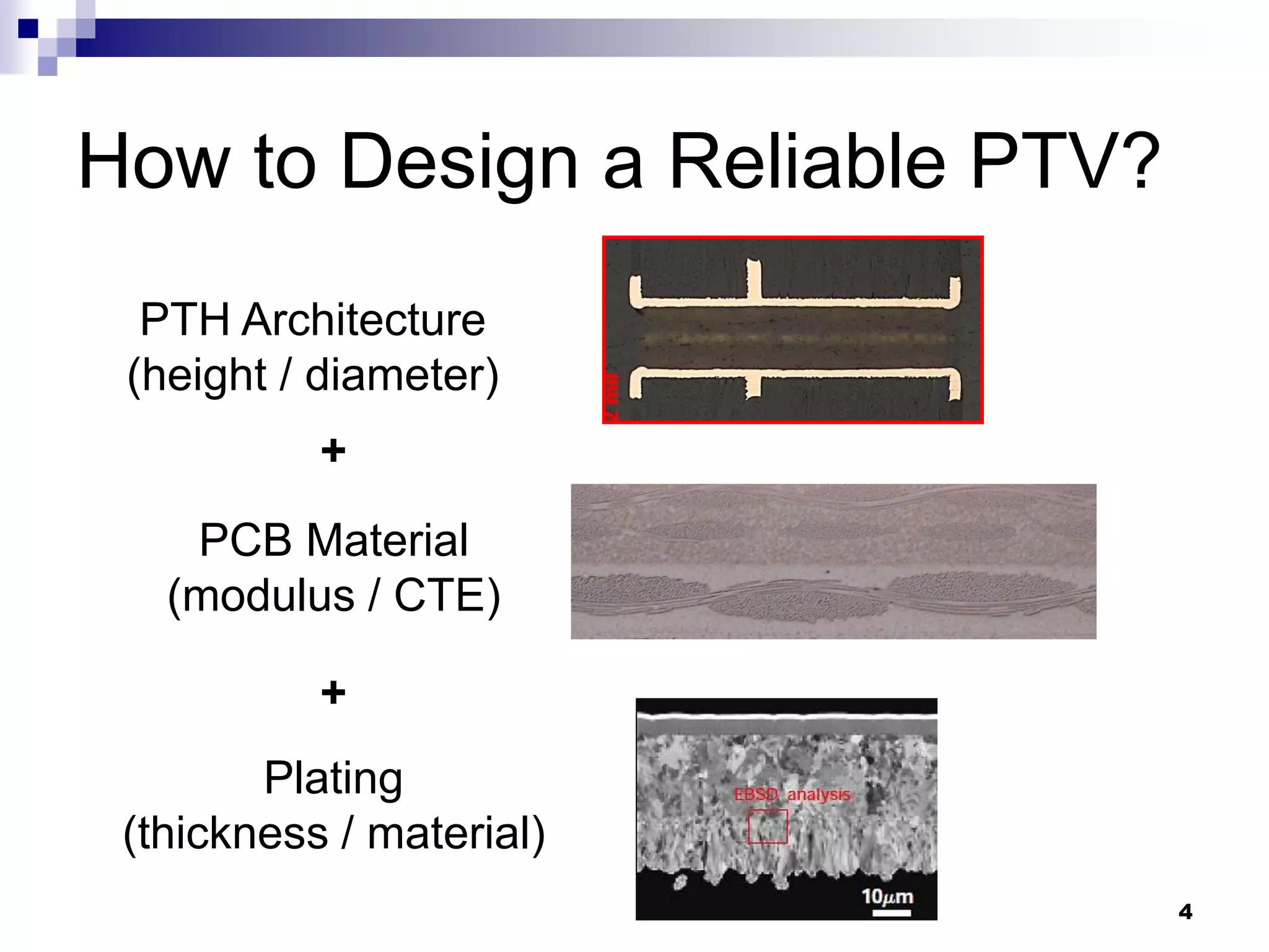 Reliable Plated Through-Via Design and Fabrication | PPT