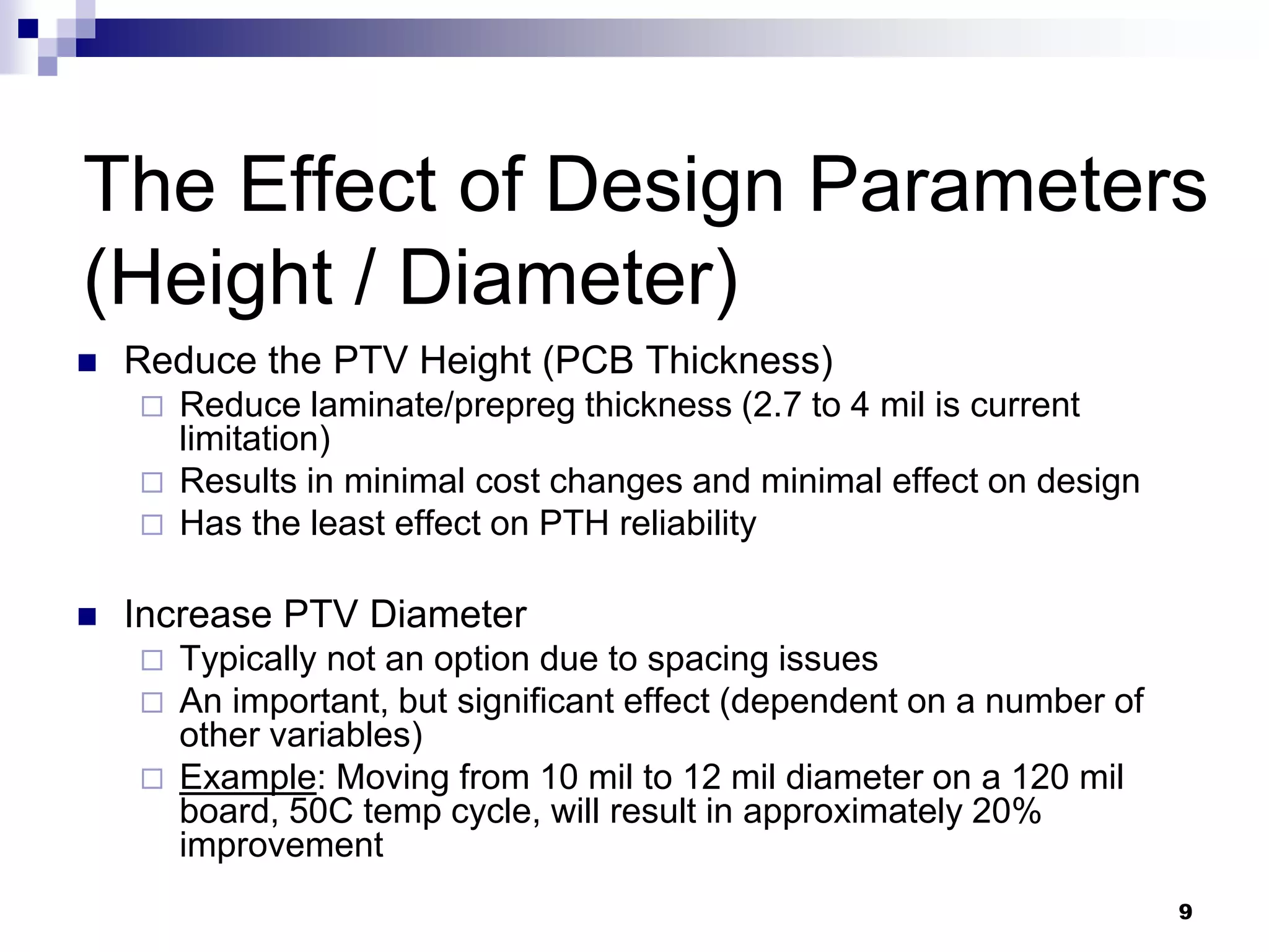 Reliable Plated Through-Via Design and Fabrication | PPT