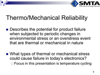 Temperature Cycling and Fatigue in Electronics | PDF