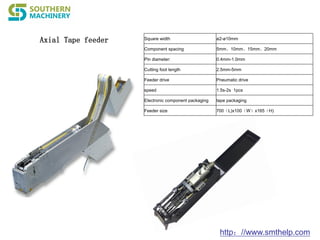 Smt custom feeder series | PDF