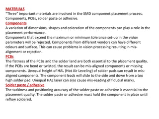 Smt Equipments (Pick And Place, Solder Paste Screen | PPT