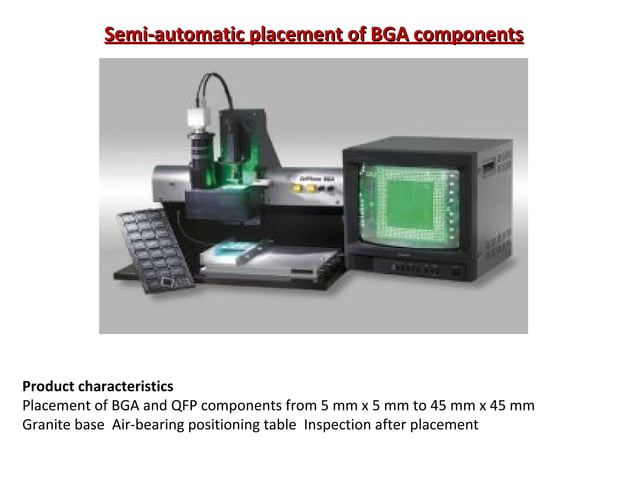 Smt Equipments (Pick And Place, Solder Paste Screen | PPT