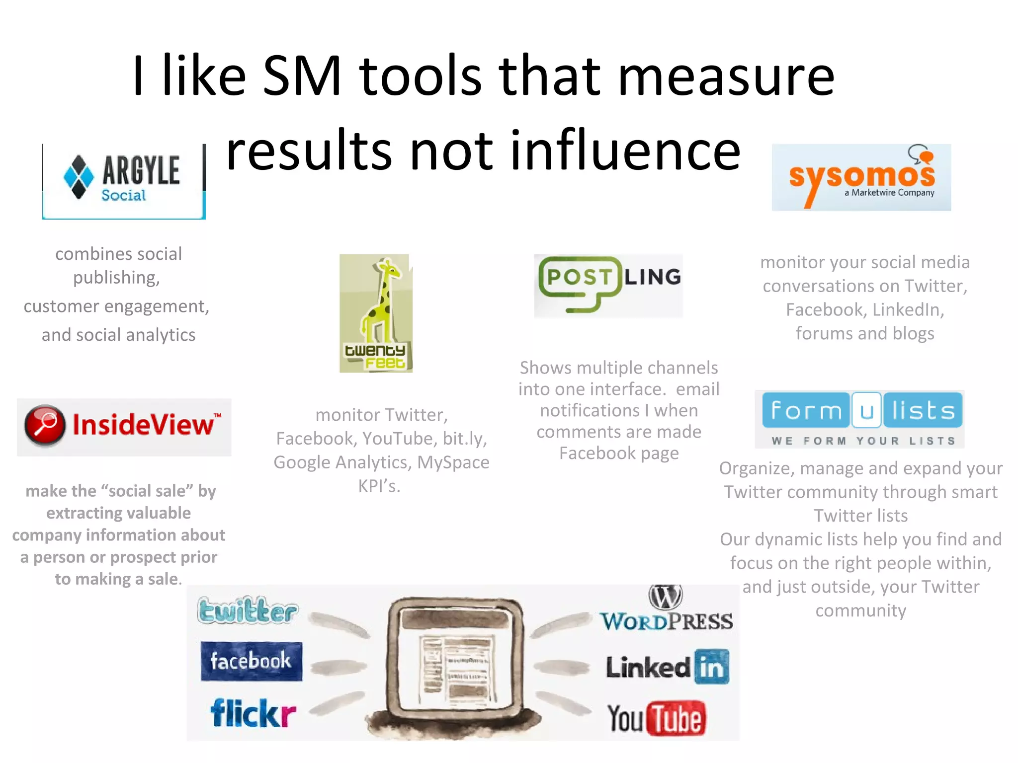 Social Media Tools | PPT